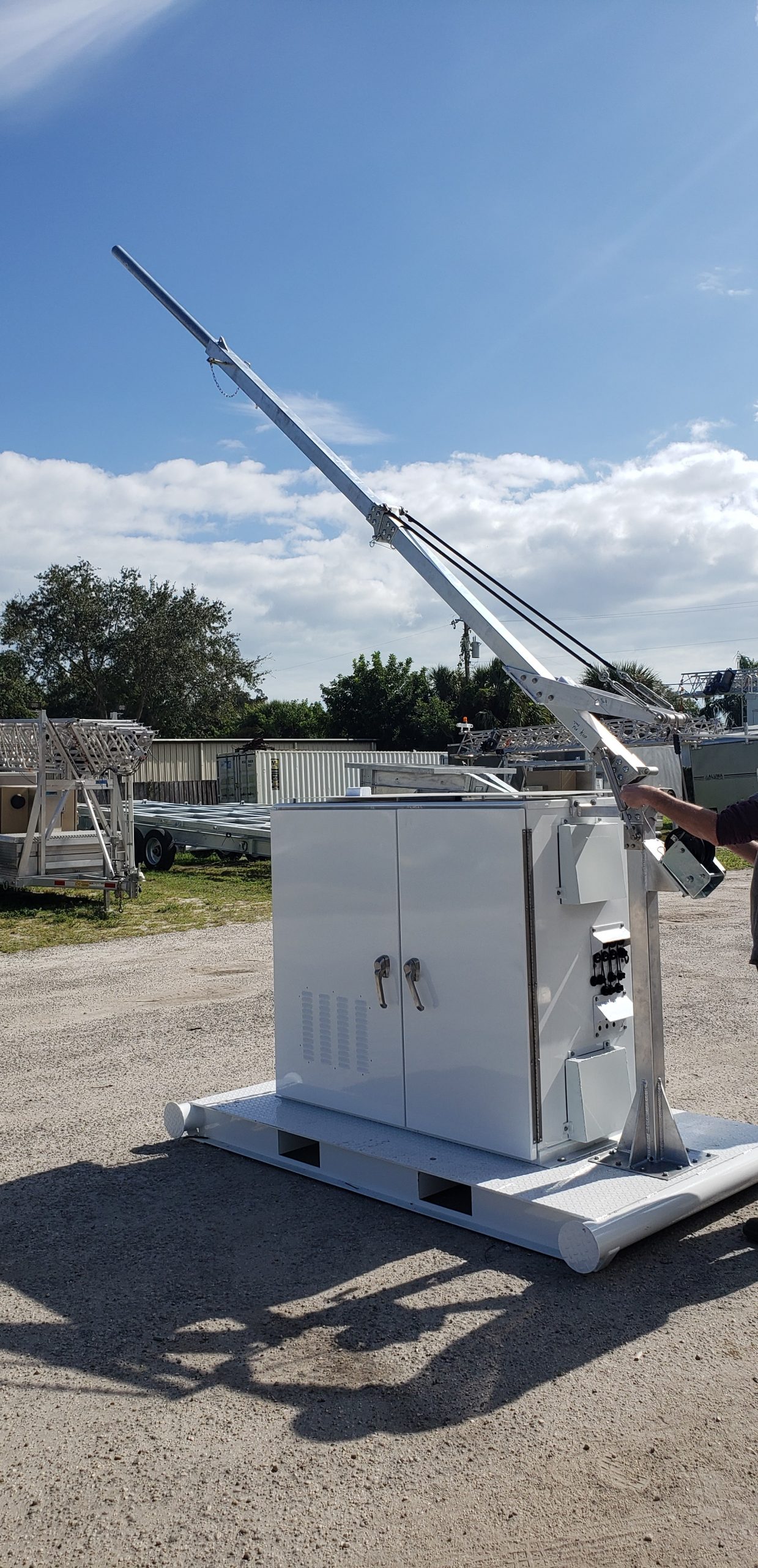 Custom Trailer Tower Assembly | Aluma Tower Company