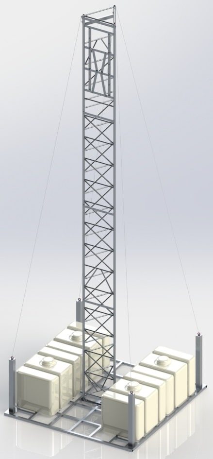 Custom Trailer Tower Assembly | Aluma Tower Company