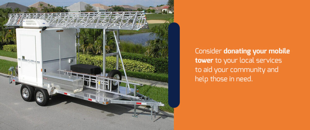 Use Cases for a Mobile Tower | Aluma Tower Company, Inc